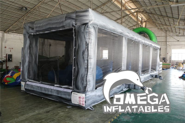 Omega Inflatables Factory - Warrior Jump Inflatable Challenge Course