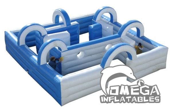 Omega Inflatables Factory - Water Blaster Maze Inflatable