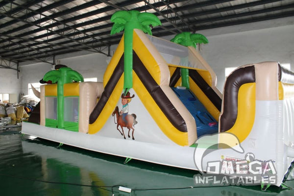 Omega Inflatables Factory - Western Cowboy Adventures Inflatable ...